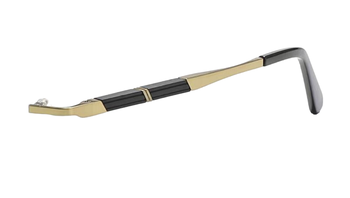 TitanLite YJ2301 Gold Titanium Maestro Spectacles - Elegant Rimless Glasses